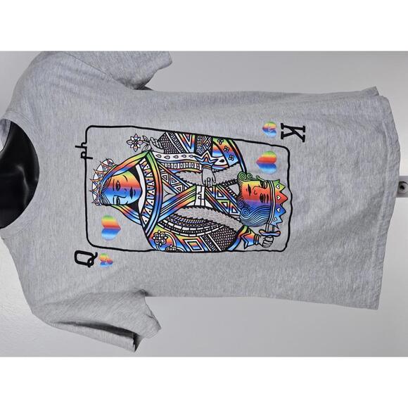 Tops | Ph Rainbow Queen Playing Card Graphic Tshirt | Poshmark